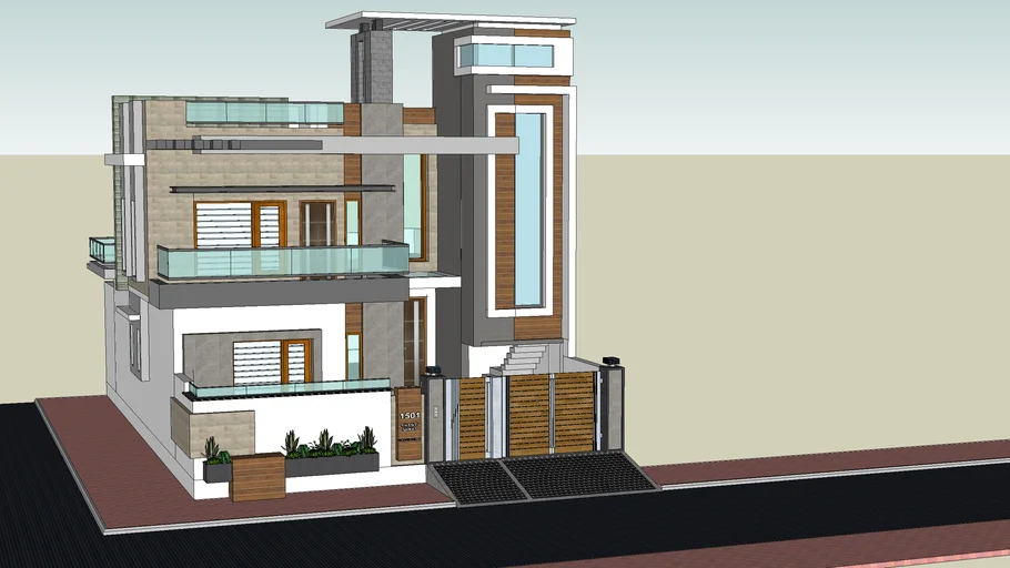 house elevation | 3D Warehouse