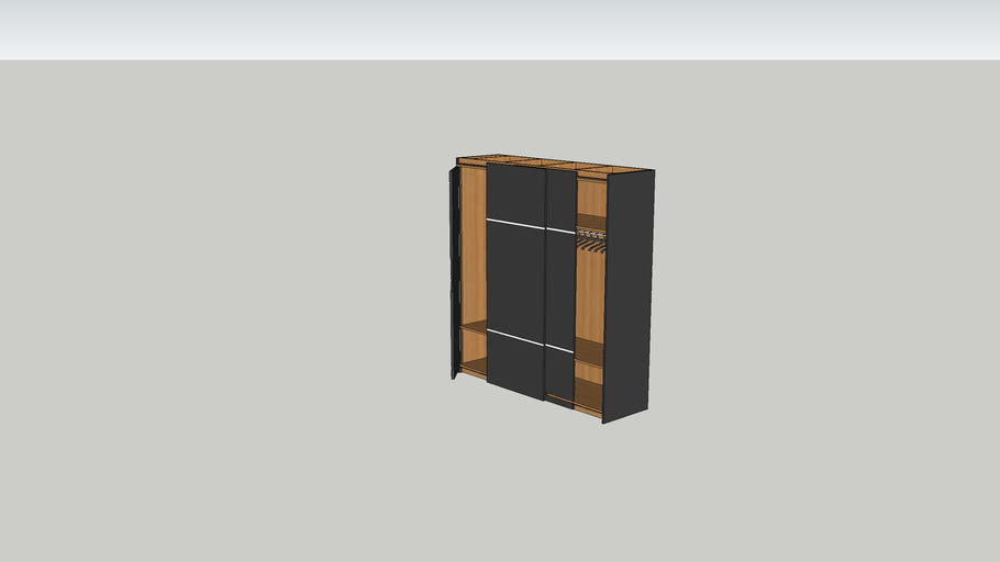 Sliding Wardrobe | 3D Warehouse
