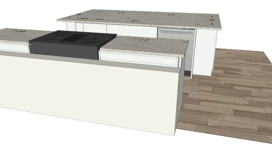 Jada kitchen | 3D Warehouse