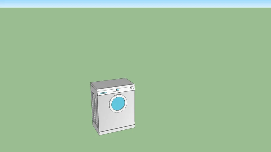 washing machine | 3D Warehouse