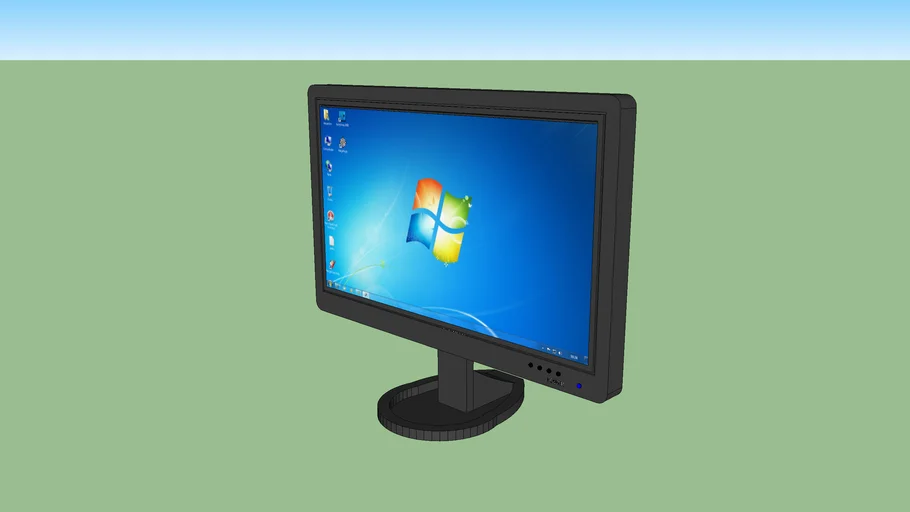 Monitor LCD | 3D Warehouse