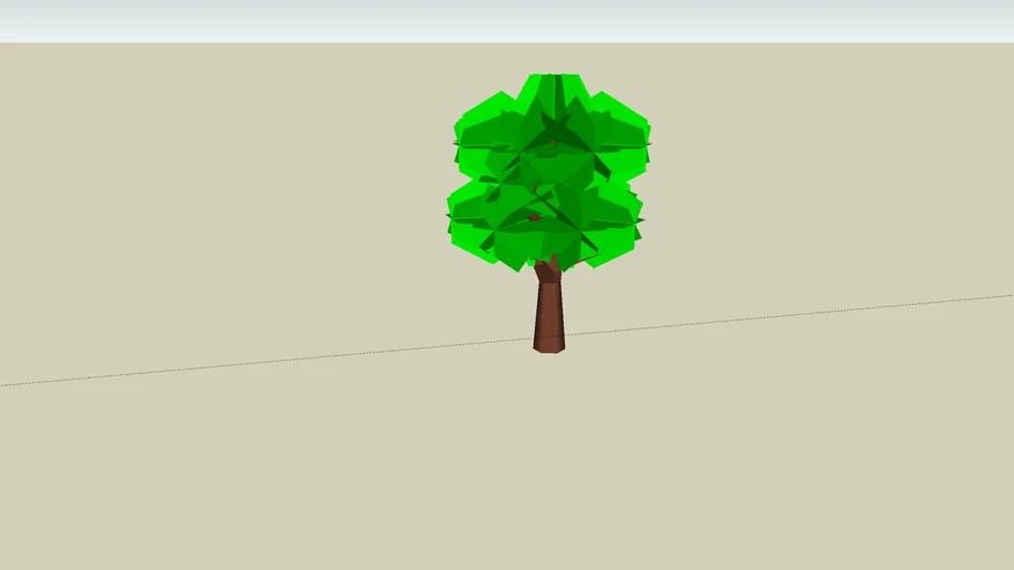 simple 3d tree | 3D Warehouse