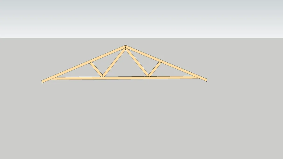 Standard 'W' Truss | 3D Warehouse