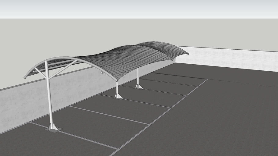 TENSILE CAR PORCH | 3D Warehouse