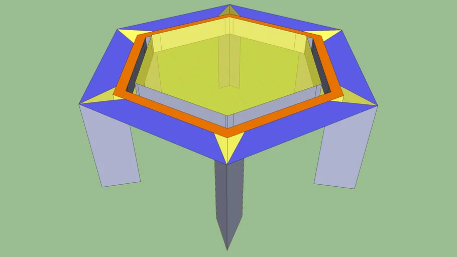 Hexagon Sun Table | 3D Warehouse