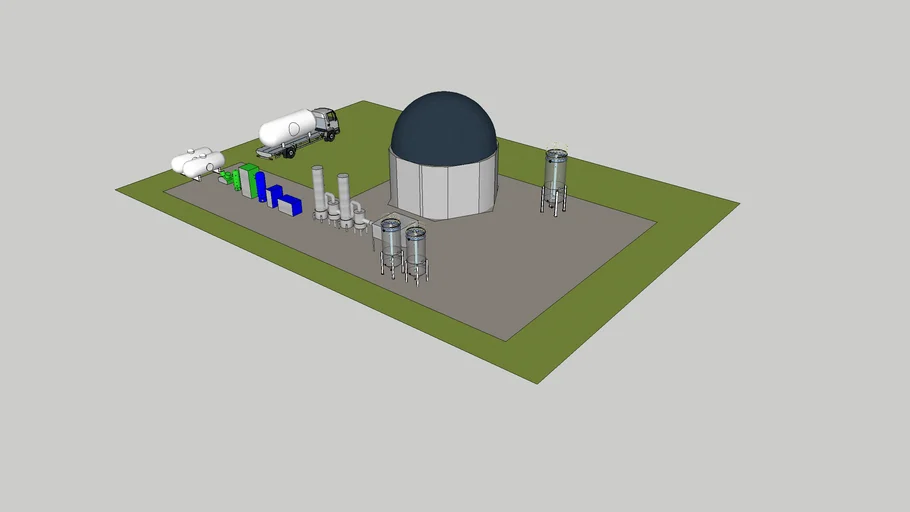bioref_colab_biomethane | 3D Warehouse
