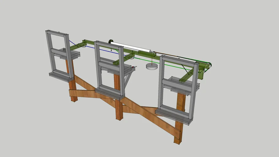 Heliostat Array Prototype | 3D Warehouse
