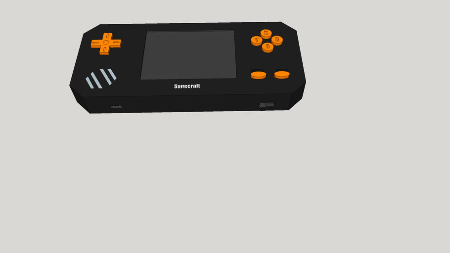console portable raspberry pi zero | 3D Warehouse