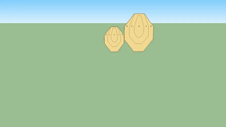 mini KB classic target & KB classic target | 3D Warehouse