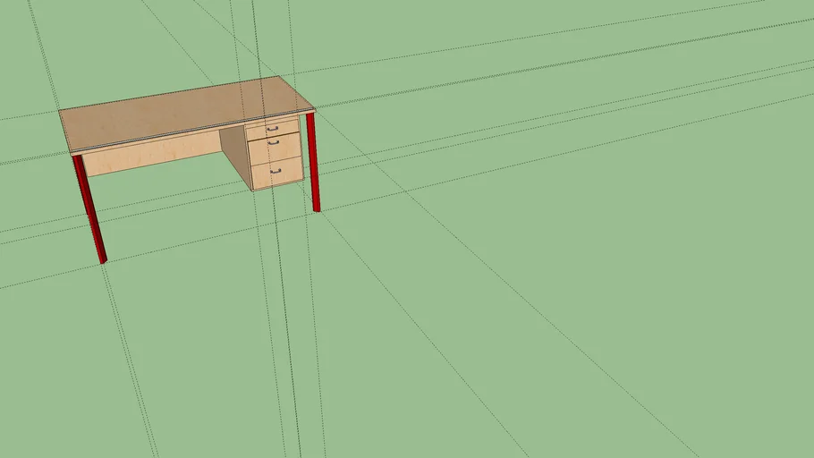 Teachers desk | 3D Warehouse