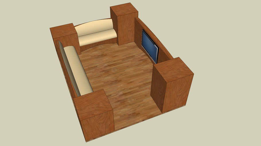 tv sofa | 3D Warehouse