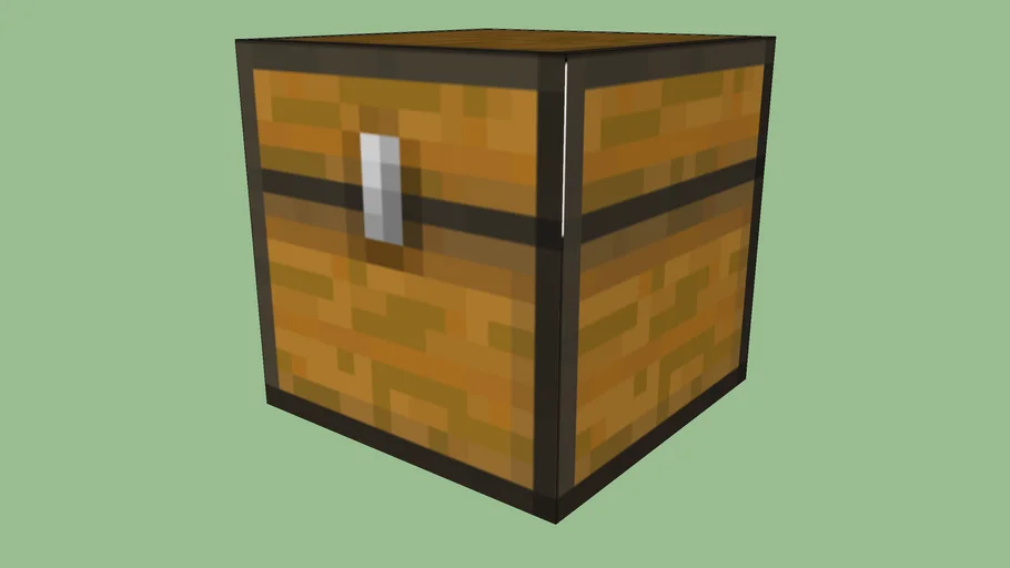 minecraft chest | 3D Warehouse