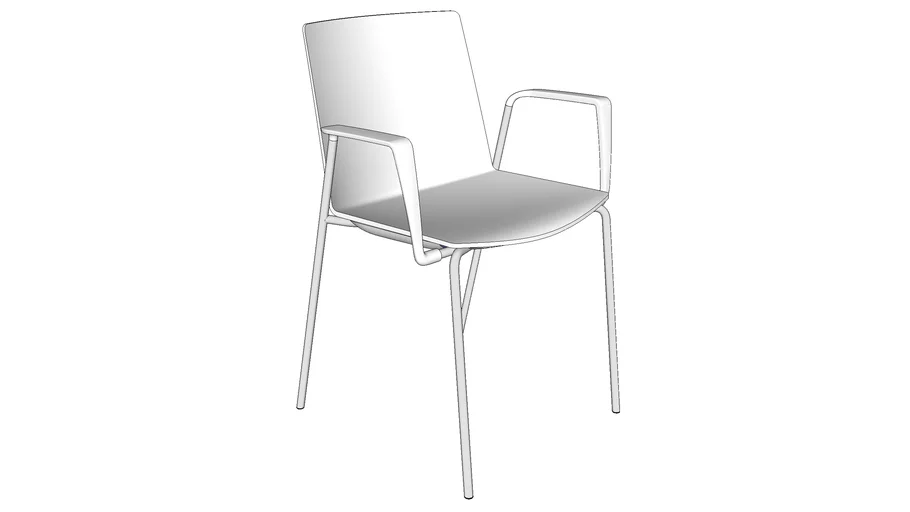 Chair SKY FRESH 050 LD seating | 3D Warehouse