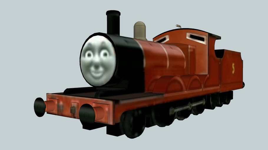 James the red engine mark 2 | 3D Warehouse