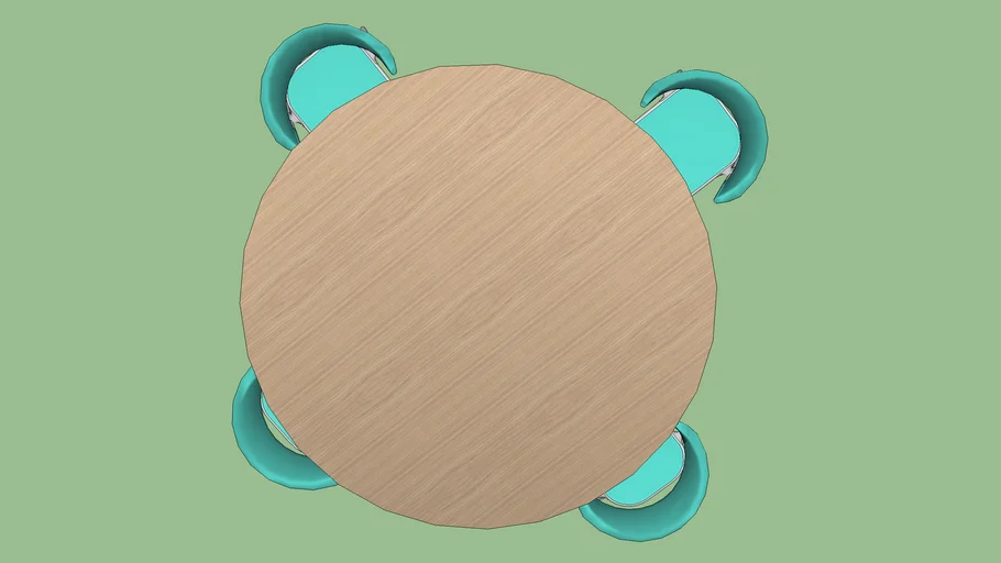 Classroom Table and Chairs | 3D Warehouse