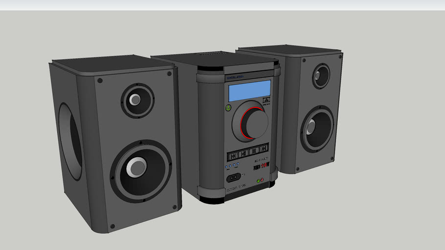 audio system | 3D Warehouse