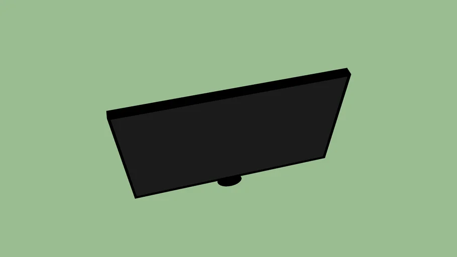 Too Basic Monitor | 3D Warehouse