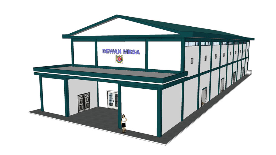 HALL (DEWAN MBSA) | 3D Warehouse