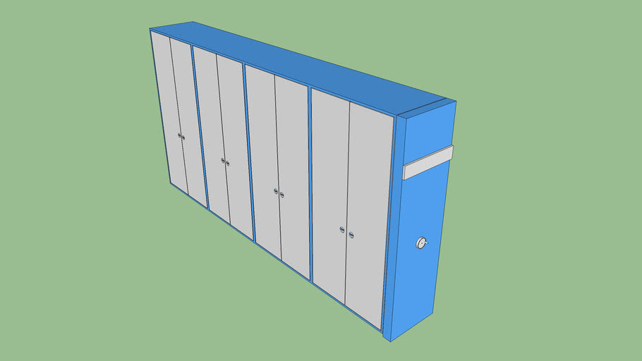 compact archive cabinet | 3D Warehouse