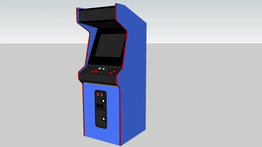 Generic arcade cabinet- Dynamo HS-1 | 3D Warehouse