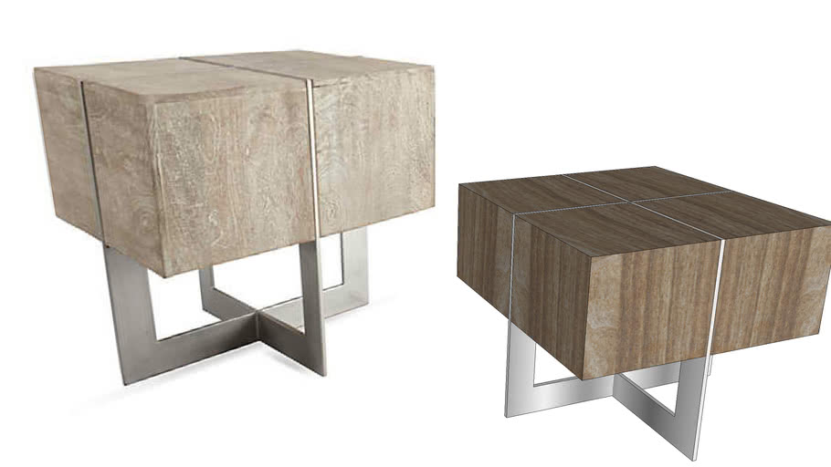 clifton square table | 3D Warehouse