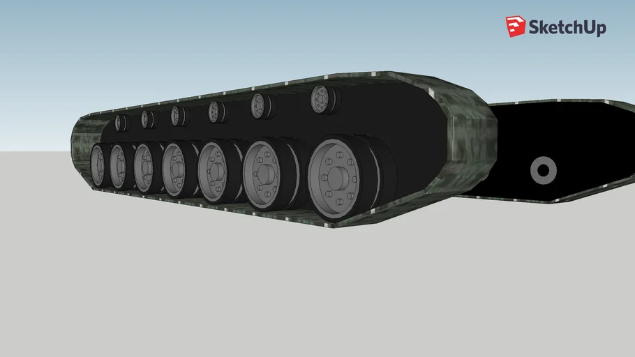 simple tank tracks no lag | 3D Warehouse