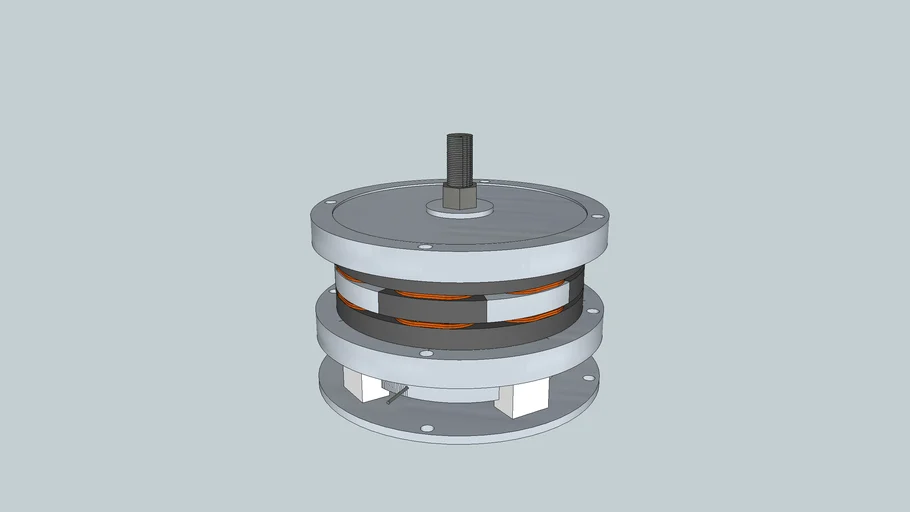 Charles Flynn Type Permanent Magnet Motor | 3D Warehouse
