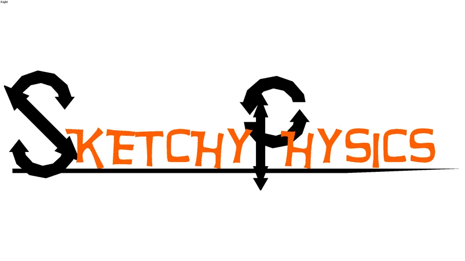 New SketchyPhysics logo I made | 3D Warehouse