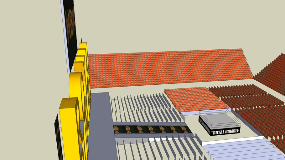 Royal Rumble Set | 3D Warehouse