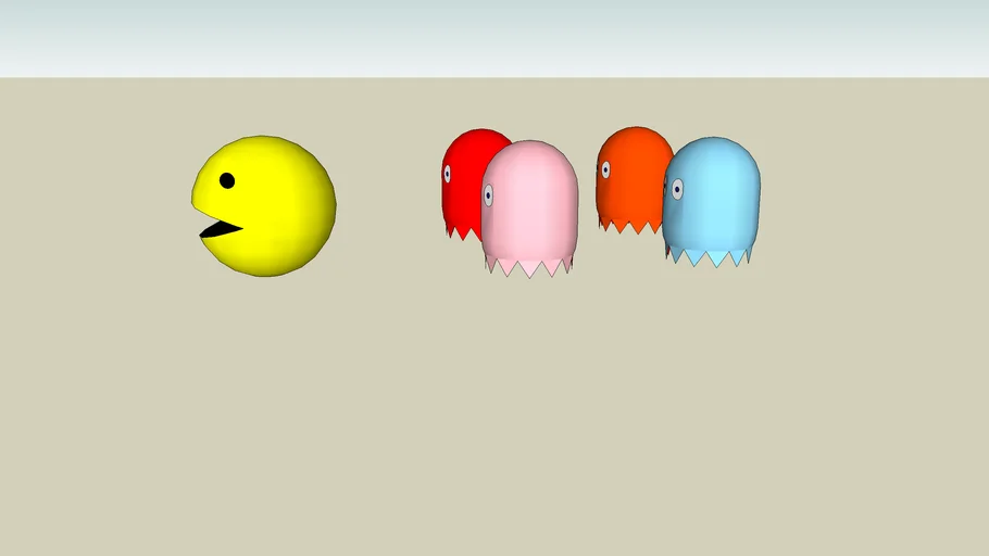 Pac man | 3D Warehouse