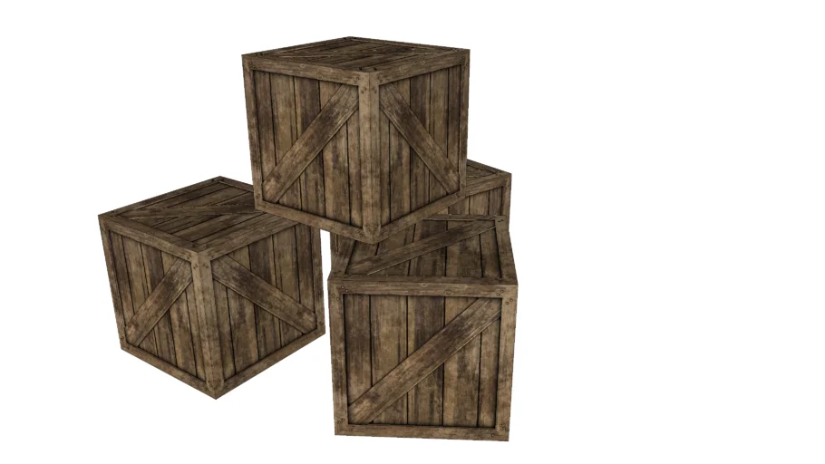 wood box | 3D Warehouse