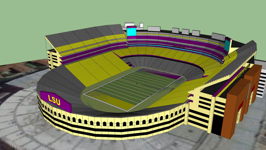 LSU Tiger Stadium | 3D Warehouse