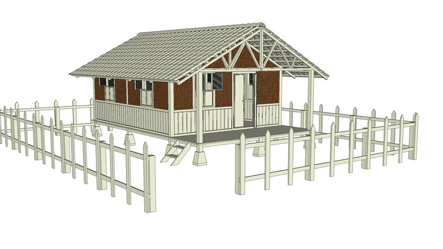 RUMAH KAYU | 3D Warehouse