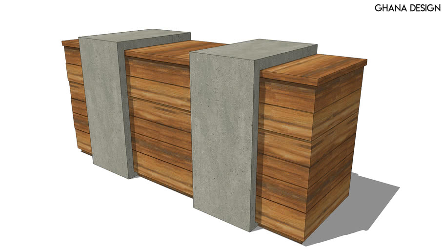 Cashier counter | 3D Warehouse