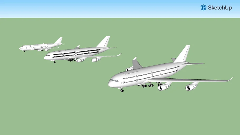 Lockheed Martin 1000 NLA Airship | 3D Warehouse