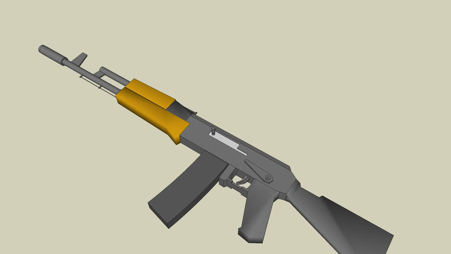AK-74 | 3D Warehouse