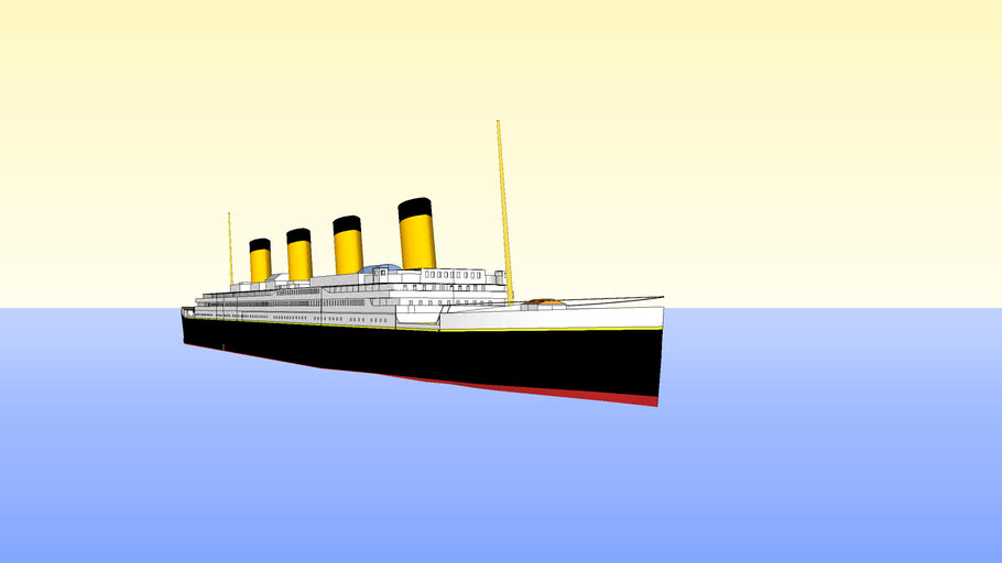split titanic | 3D Warehouse