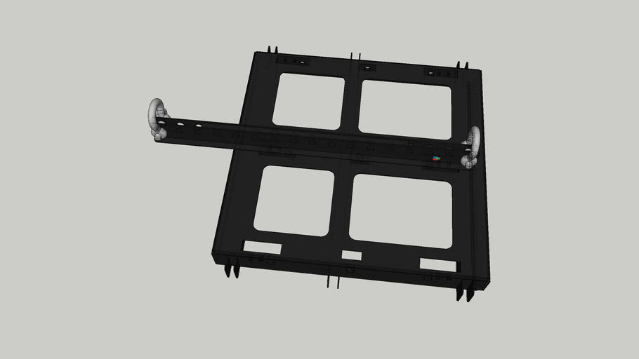 L-Acoustics M-Bump + M-Bar | 3D Warehouse