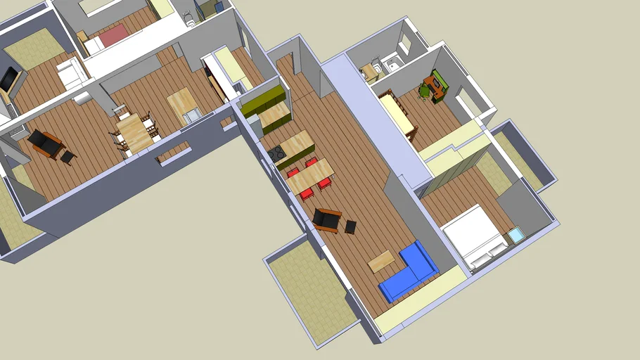 Roseanne House Floor Plan