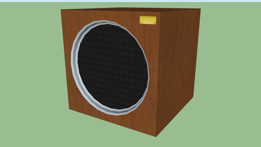 Speaker Cube | 3D Warehouse