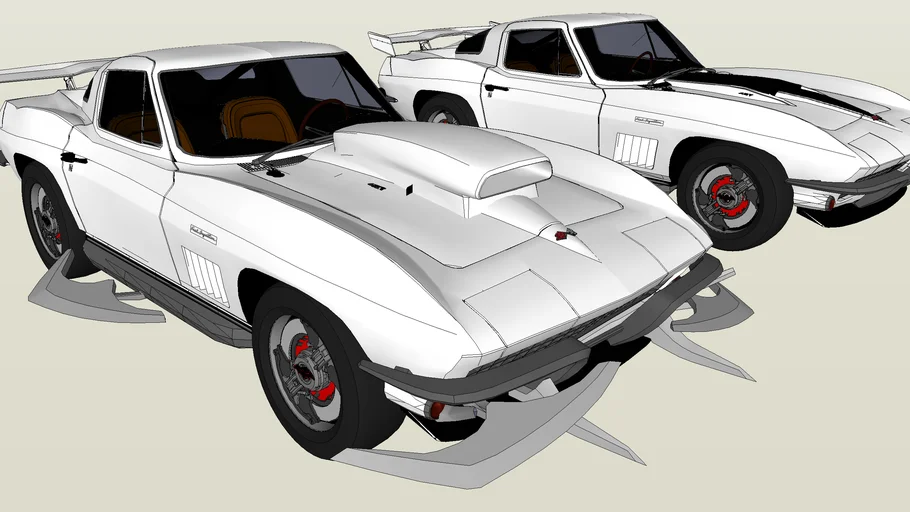 Corvette 427 tuning + carmageddon | 3D Warehouse
