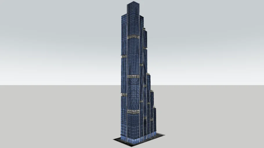 2 World Trade Center (2021-current design) | 3D Warehouse