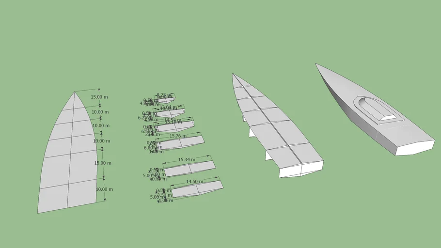 R/C Boat Plans | 3D Warehouse