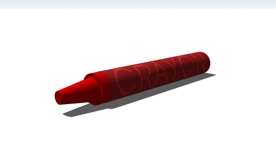 Crayon | 3D Warehouse