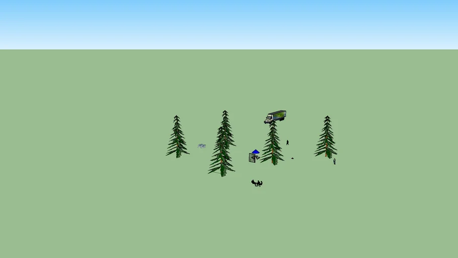 creepy woods | 3D Warehouse