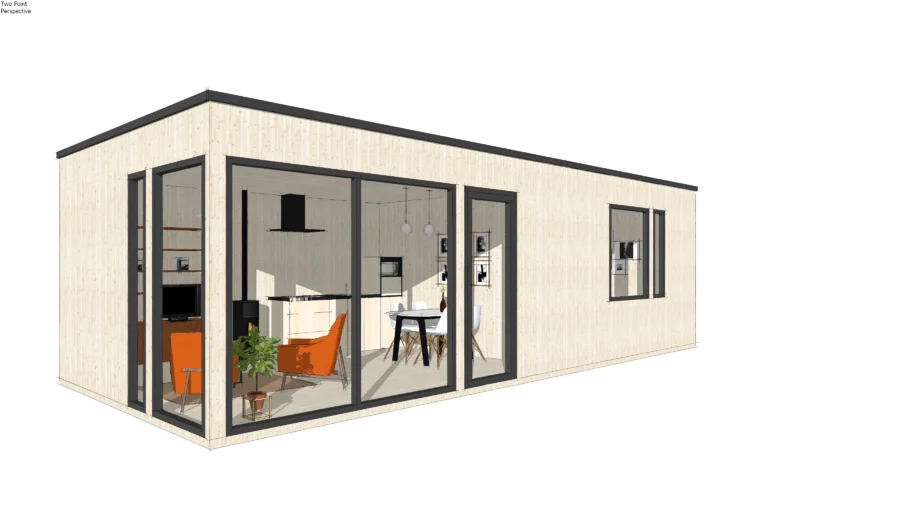 Tiny Cubic House F01 - carehome | 3D Warehouse