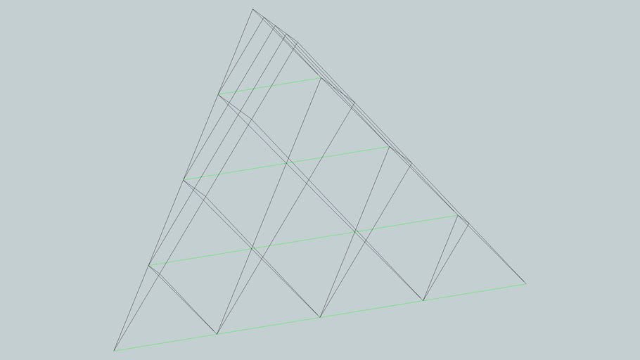 Equilateral Triangular Pyramid | 3D Warehouse