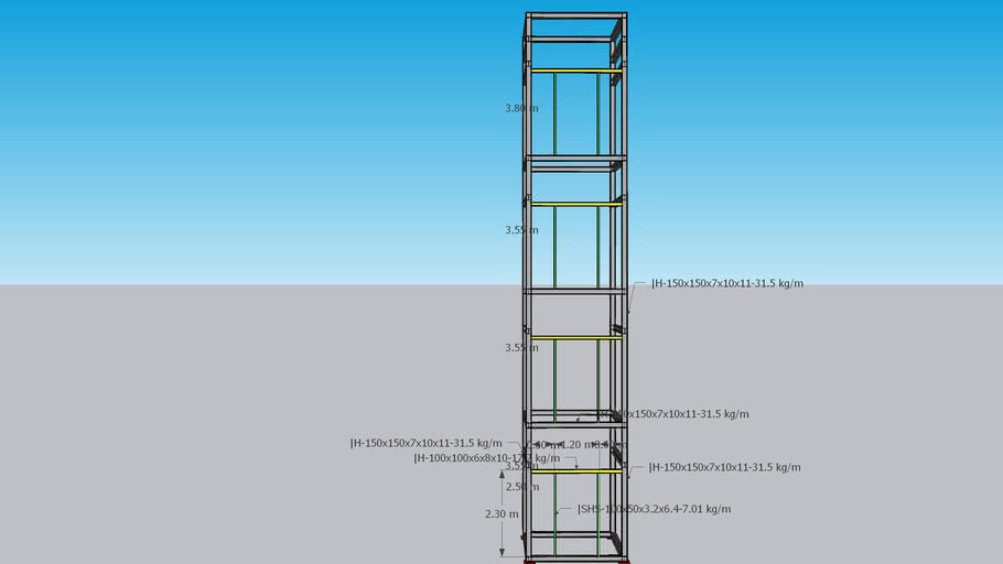 LIFT Structure | 3D Warehouse