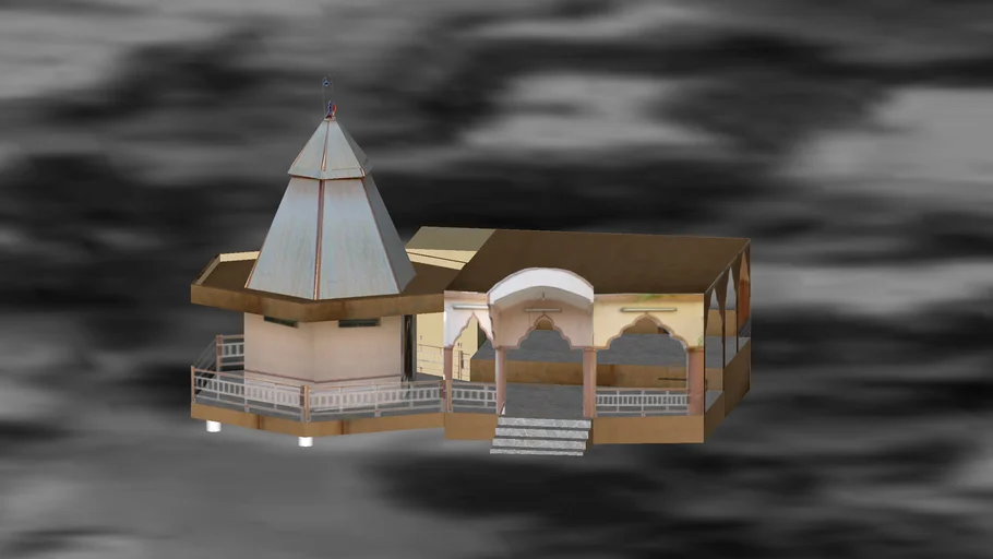 Vijay Housing Society Datta Mandir (Temple) solapur, india | 3D Warehouse