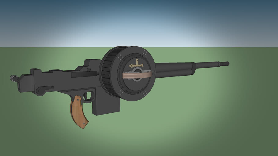 Mitrailleuse 'Reibel' MAC 31 | 3D Warehouse